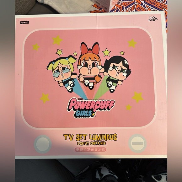 POP MART | Other | Pop Mart Pink Powerpuff Girls Display Case | Poshmark